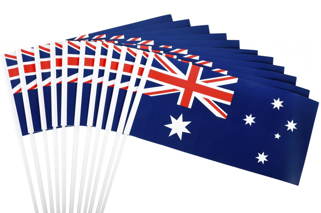Australian Flag handwaver - Auspire - Australia Day Council of Western ...